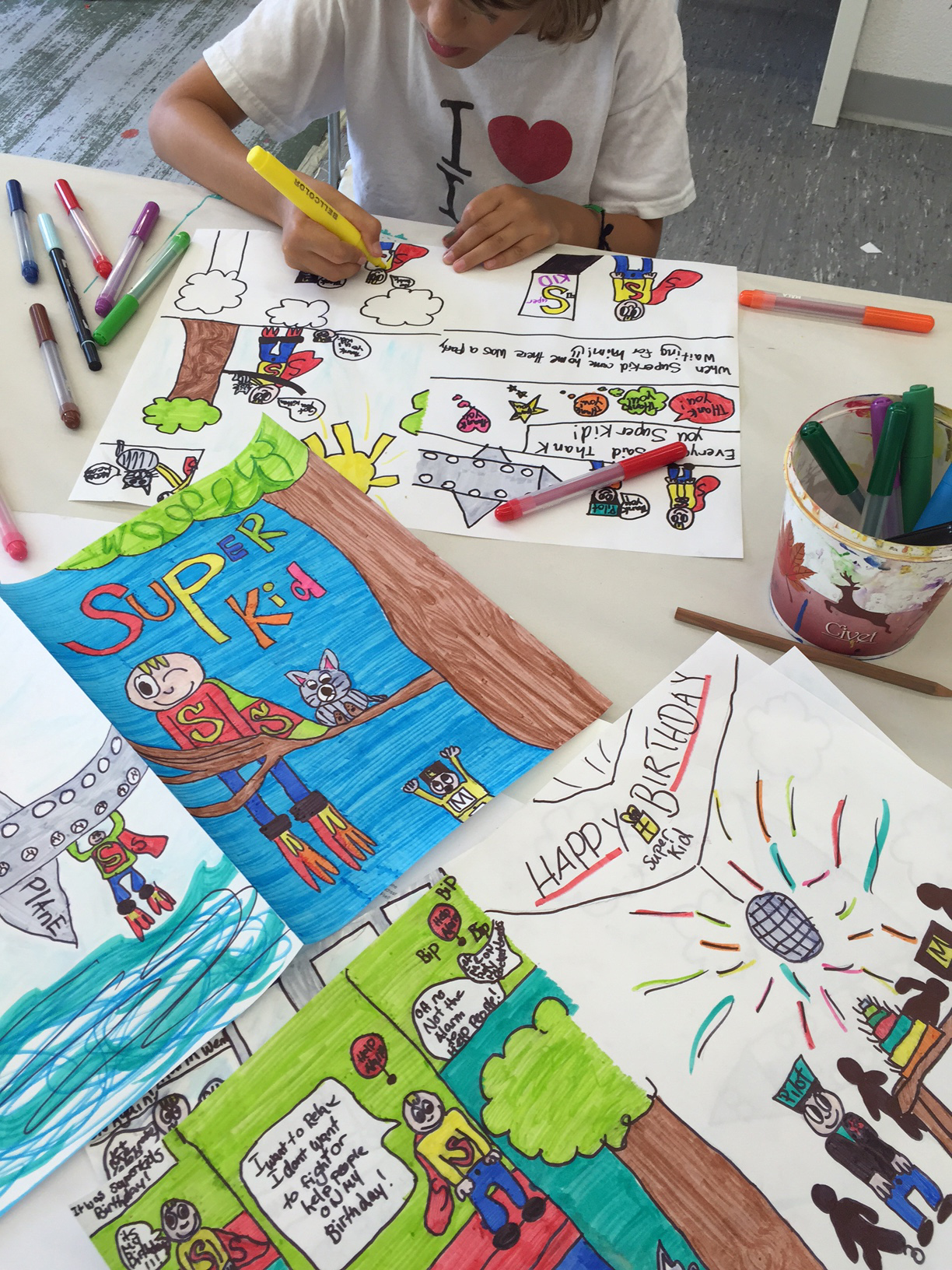 Dein eigenes Comic-Buch selber gestalten